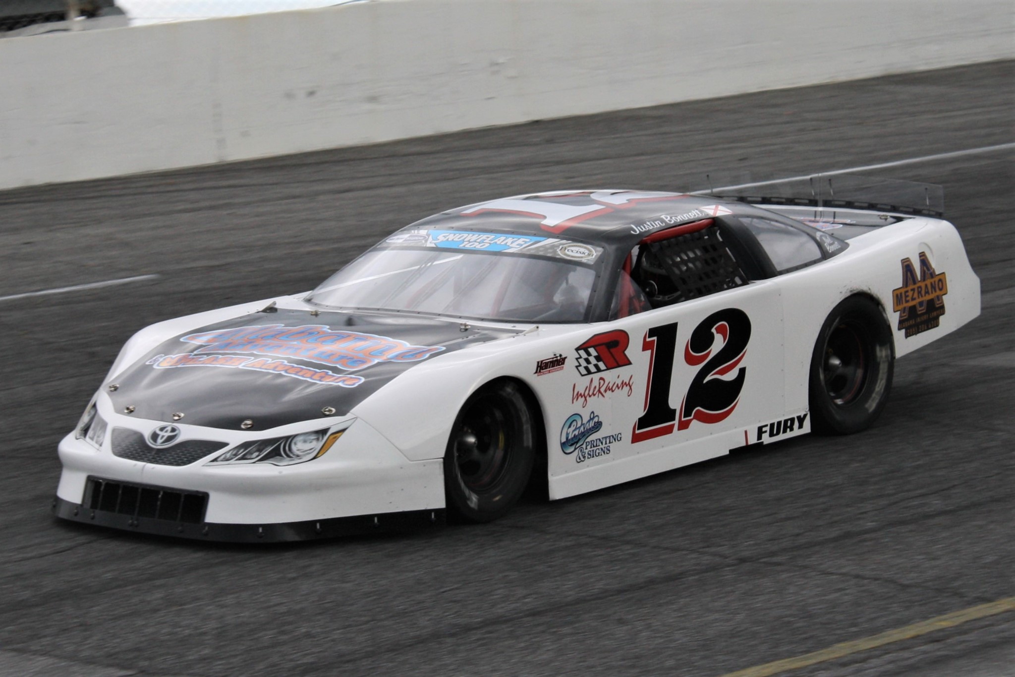 Justin Bonnett Files Entry to Alabama 200 – Montgomery Motor Speedway