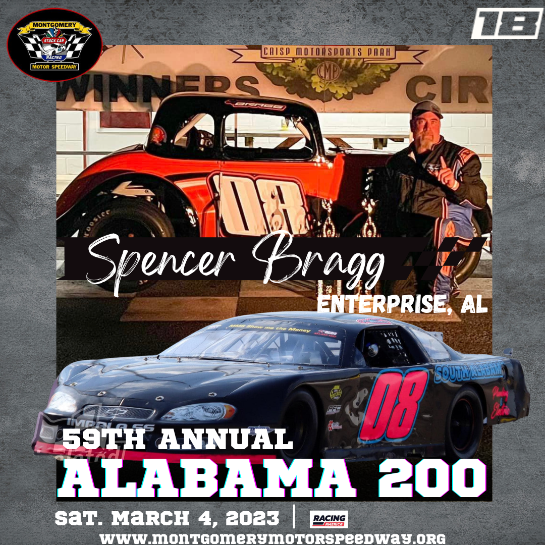 59th Annual Alabama 200 “Hunt for the BEAR” PLM Entries – Montgomery ...