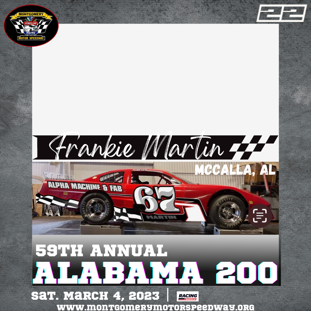 59th Annual Alabama 200 “Hunt for the BEAR” PLM Entries – Montgomery ...