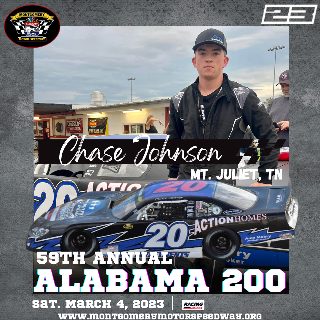 59th Annual Alabama 200 “Hunt for the BEAR” PLM Entries – Montgomery ...